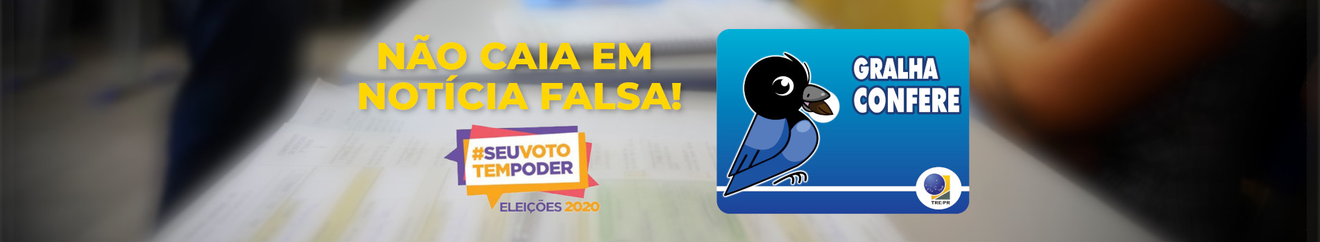 Banner Gralha Confere | POLÍCIA MILITAR DO PARANÁ