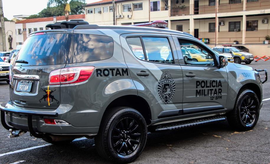 Nova plotagem das viaturas da ROTAM é apresentada ao Comandante-Geral ...